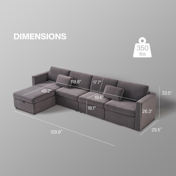 Grey Fabric Sofa Very Durable and Beautiful Dark Gray2